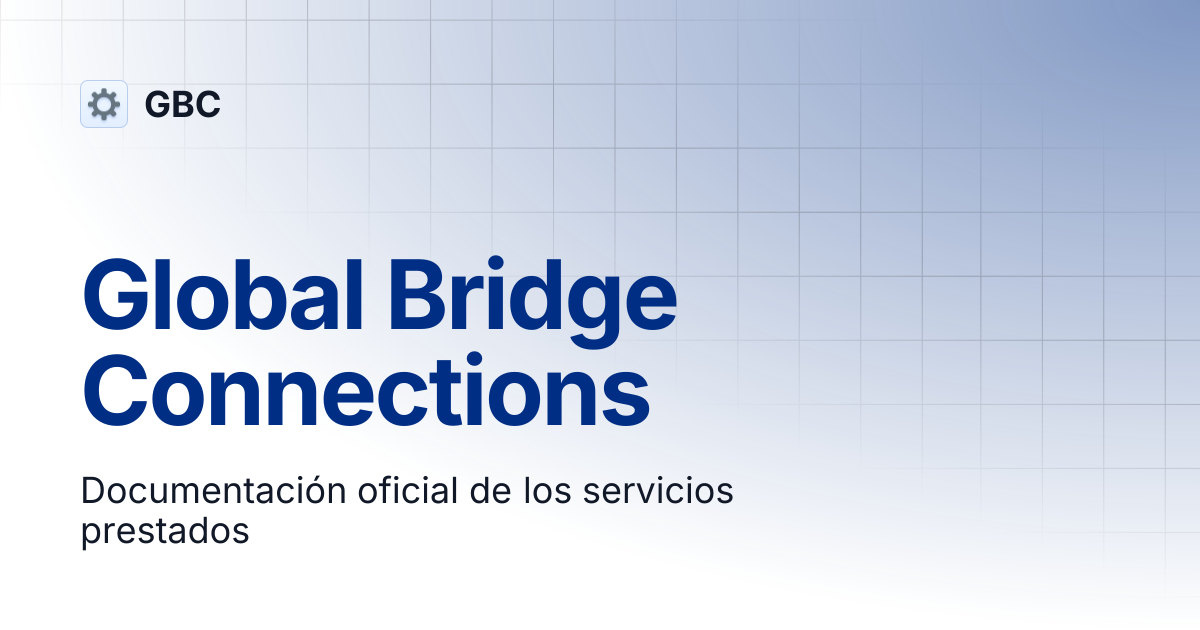 Global Bridge Connections | GBC